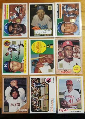 2001 Topps Through the Years Reprints Baseball pick fill your set 50 ...
