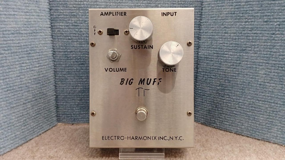 Electro-Harmonix Big Muff Triangle Vintage Guitar Fuzz Pedal Used ...