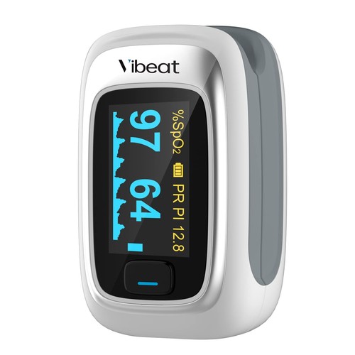 Fingertip Pulse Oximeter, Blood Oxygen Saturation Monitor| O2 Meter ...