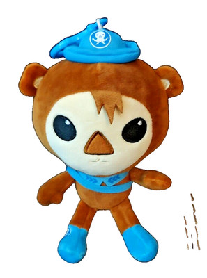 Octonauts Shellington 8" Plush Sea Otter Soft Toy Barnacles Kwazii ...