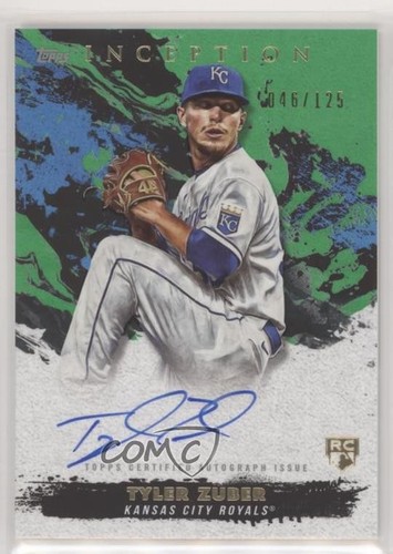 2021 Topps Inception Rookie and Emerging Star Green /125 Tyler Zuber ...