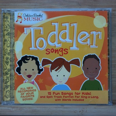 Golden Books Music – Toddler Songs CD 2003 Kids Sing-Along Children's ...