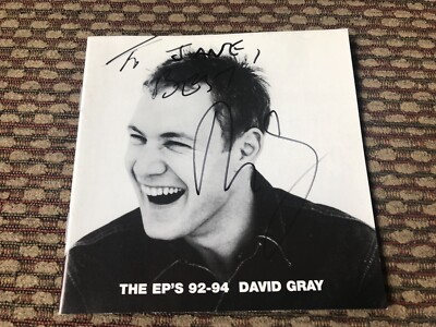 David Gray Signed Autographed The EP's 92-94 CD 724381039908| eBay