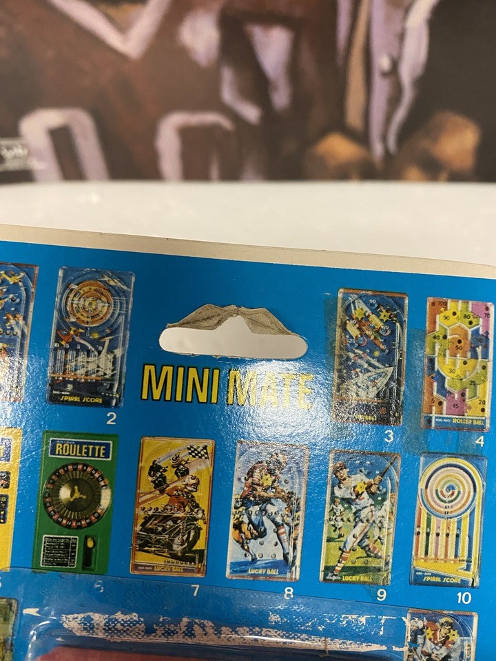 Vintage 1976 Bluebox Mini Mate Lucky Ball Motocross Pinball Game | eBay