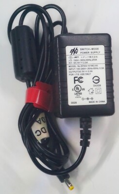 ENG EPAS-101WU-05 Power Supply Adapter 5V 2A - Yellow Tip | eBay