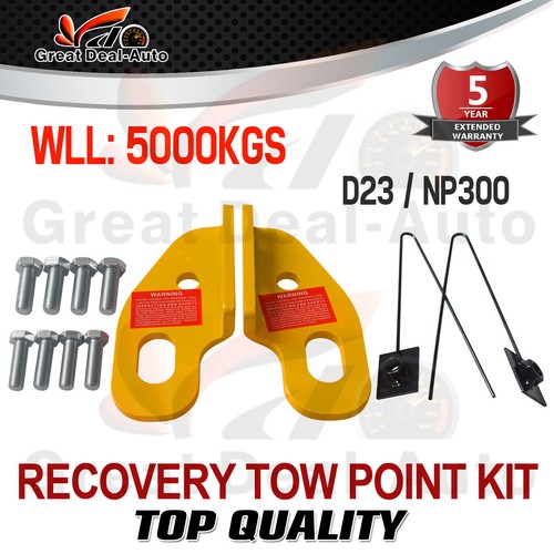 Rated Recovery Points For Nissan Navara D23 NP300 Tow Points | eBay ...