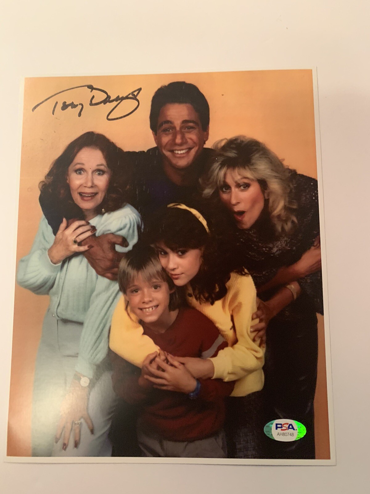 Tony Danza Signed Whos The Boss 8x10 Photo Pic Psa Cos Auto | eBay