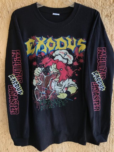 Exodus Long sleeve XL shirt Anthrax Razor Devastation Testament Tankard ...