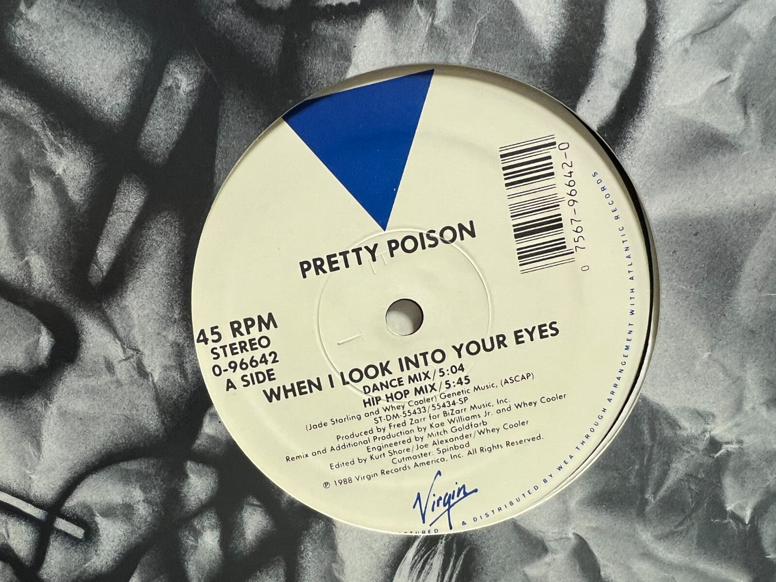 Pretty Poison When I Look Into Your Eyes Nighttime 12" 1988 virgin ...