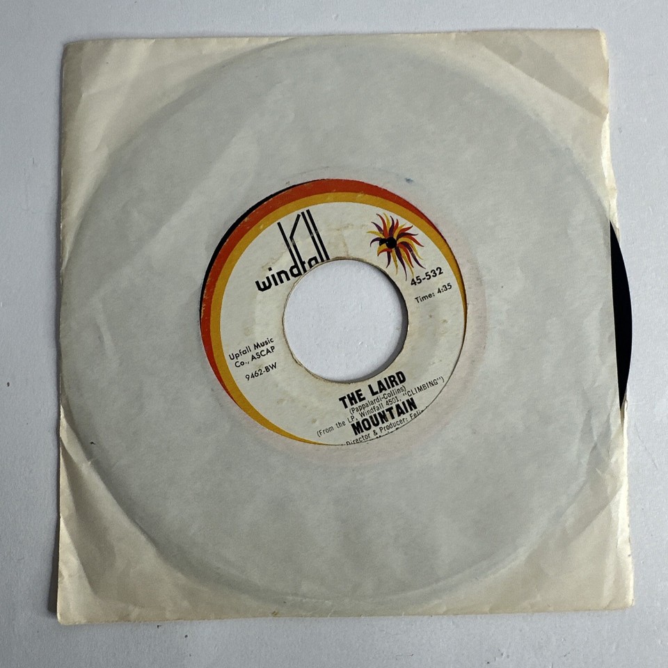 MOUNTAIN Mississippi Queen 45 7" CLASSIC HARD ROCK Record Vinyl ...