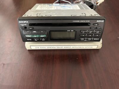Audiovox AM/FM Radio With Compact Disc Player 4 Channel Model ACD-32 ...