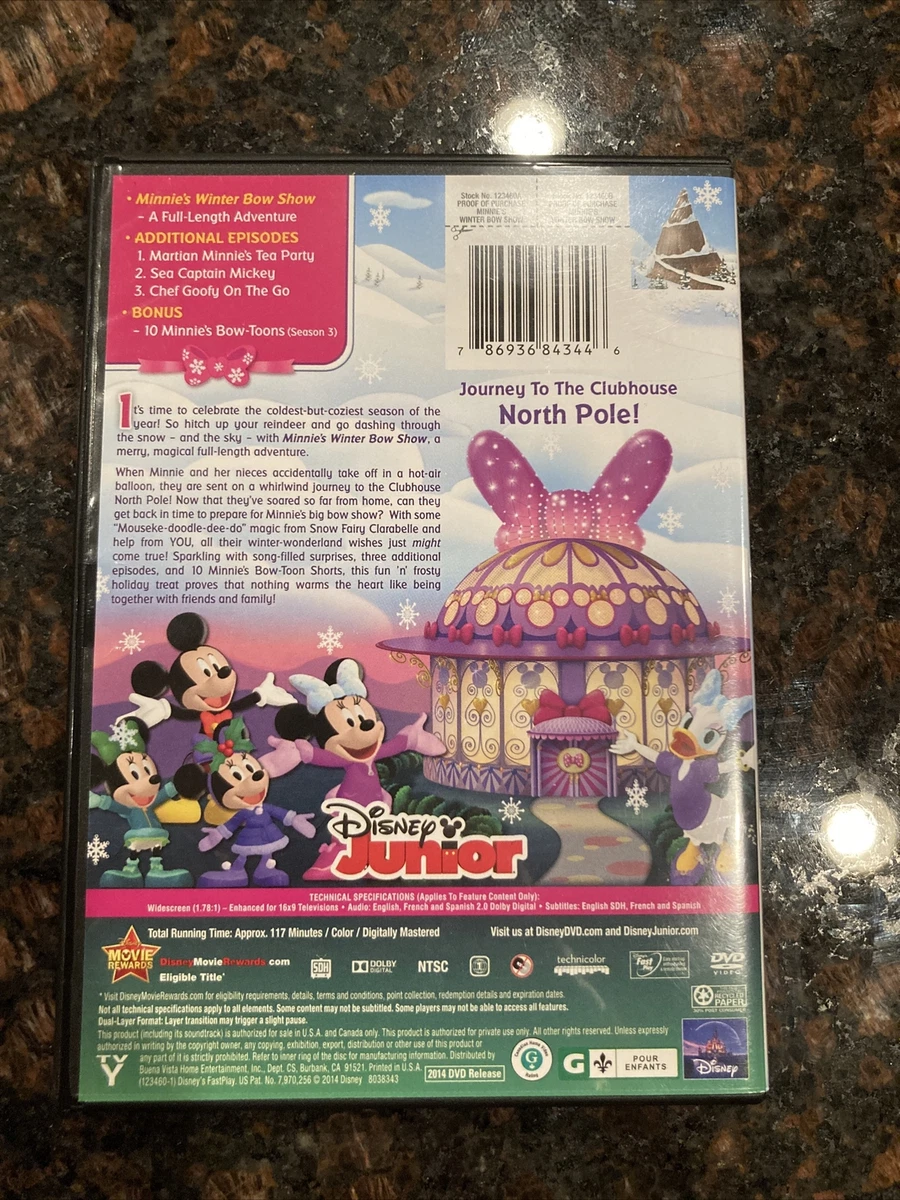 Mickey Mouse Clubhouse Minnies Winter Bow Show