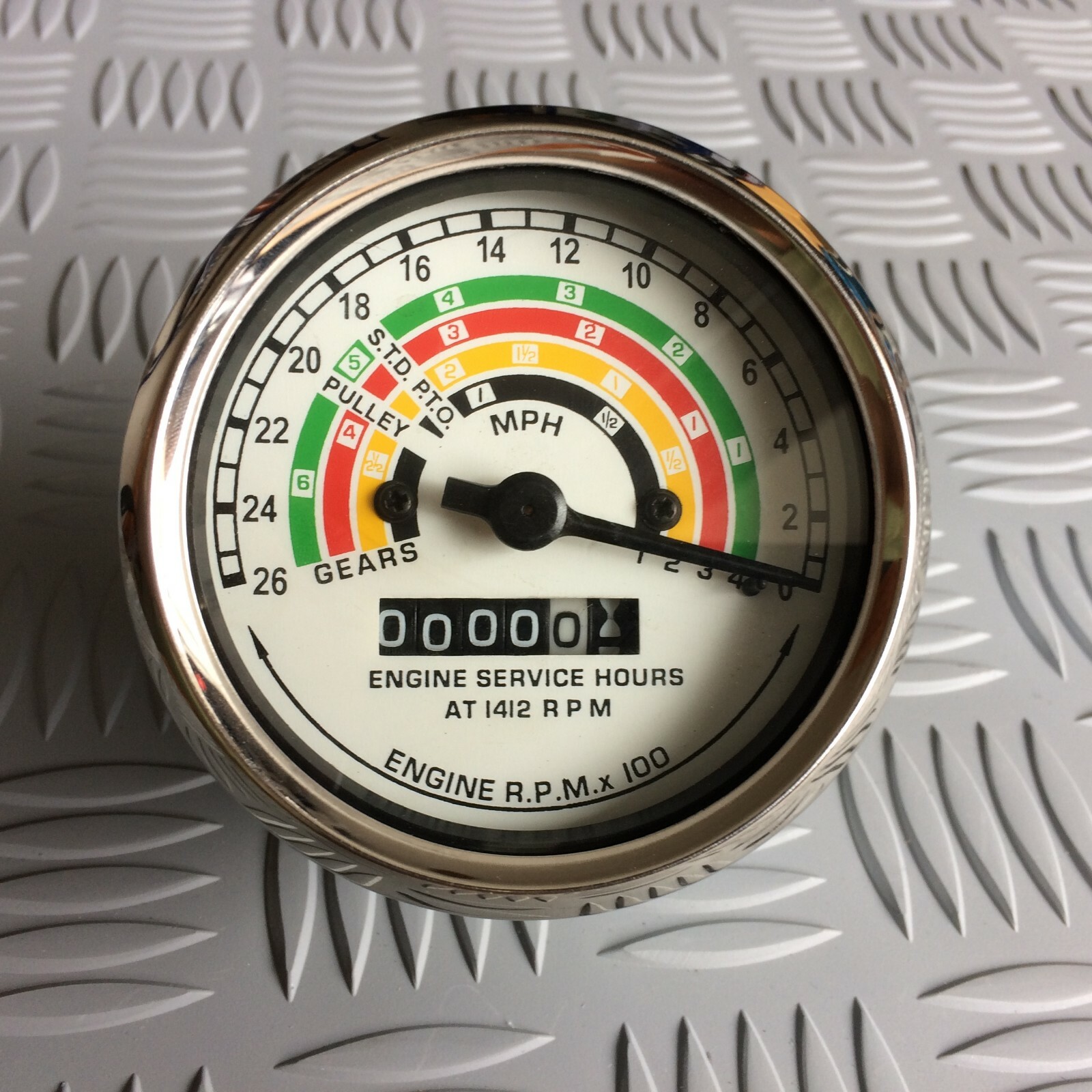 Fordson Dexta, Super Dexta/Major Tractor Tachometer / Rev Counter ...