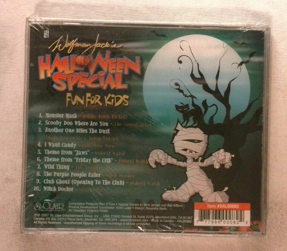 Wolfman Jack's Halloween Special [New CD] 777966000824| eBay