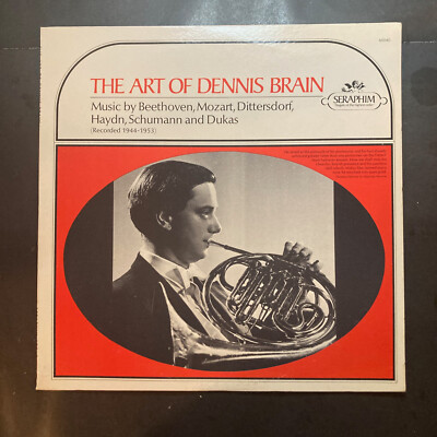 The Art of Dennis Brain, music by BEETHOVEN, MOZART, HAYDN, SCHUMANN ...