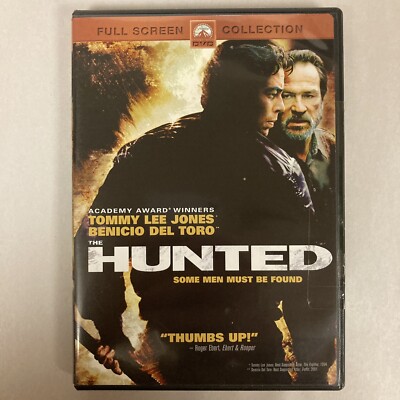 The Hunted (DVD, 2003, Full Frame) Tommy Lee Jones, Benicio Del Toro ...