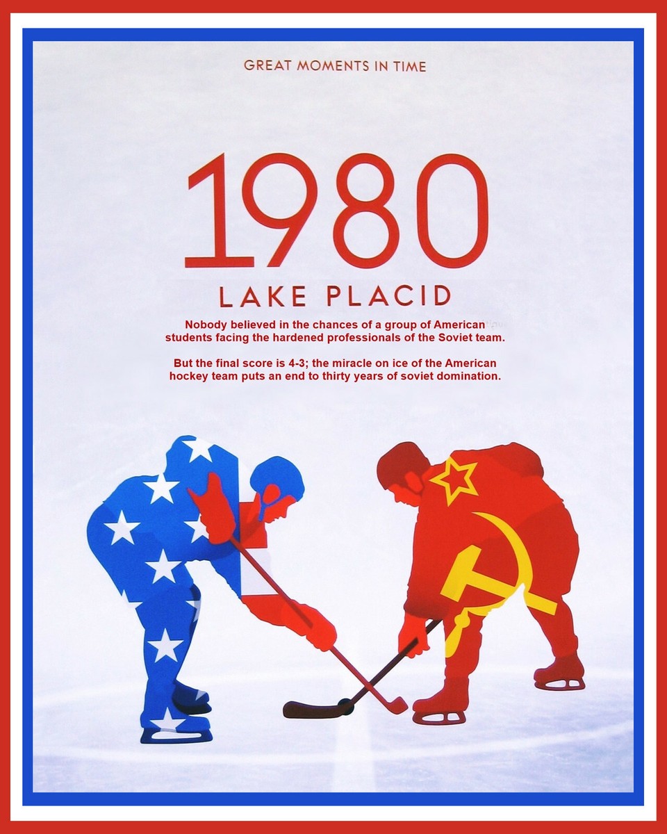 Miracle On Ice Poster
