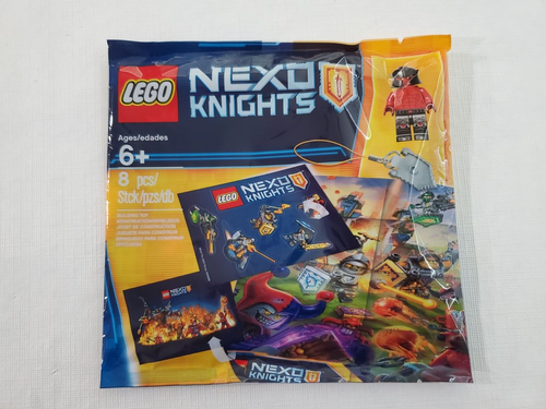 Lego Nexo Knights Crust Smasher 5004388 w/ Stickers, Key Chain Polybag ...