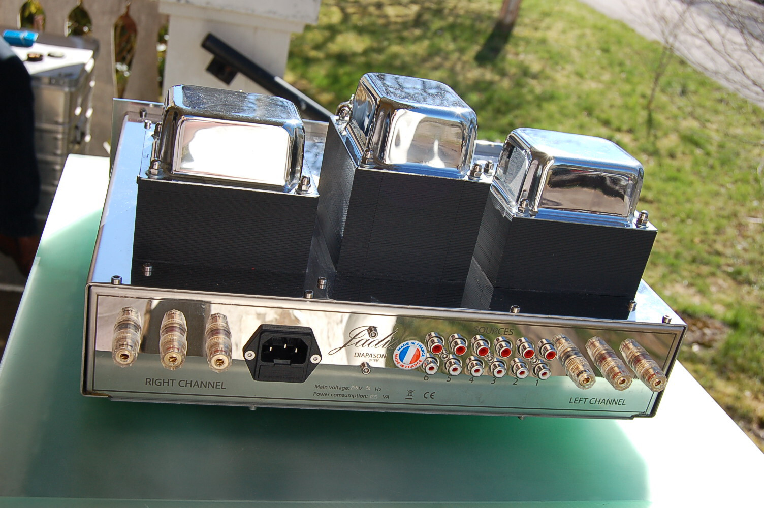 Jadis Diapason / Tube Amp / original box / Manual / neue Röhren ...