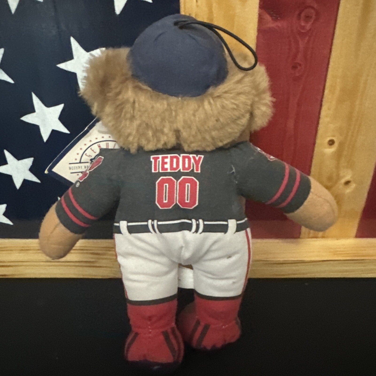 Cleveland Indians Chief Wahoo Plush Teddy Bear Baseball Genuine Good ...