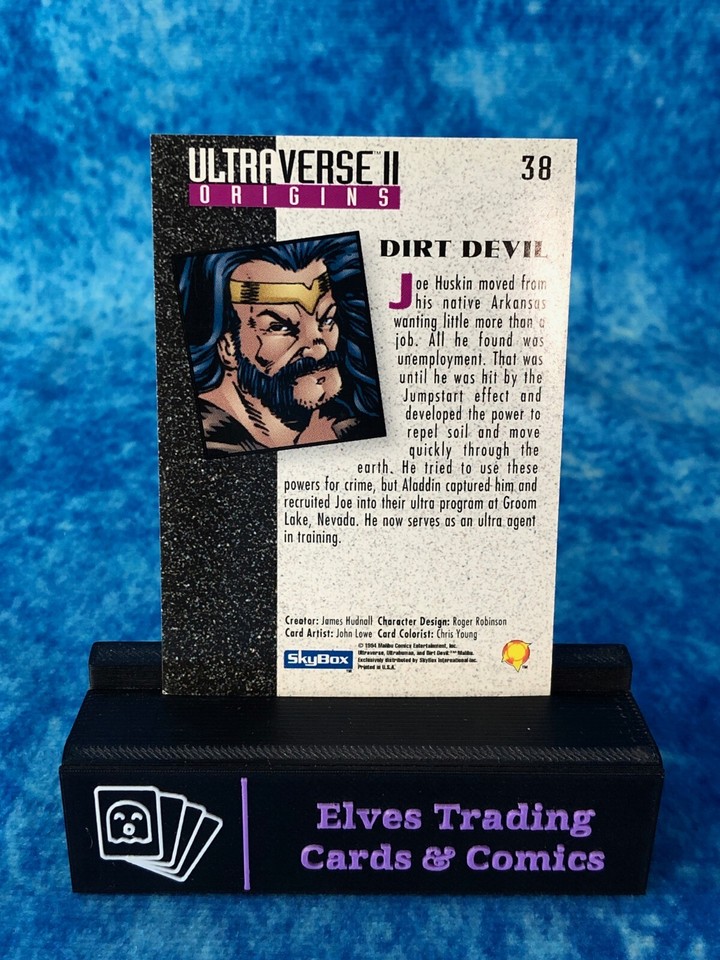 Ultraverse II SINGLE Non-Sport Trading Card by SkyBox 1994 Malibu ...