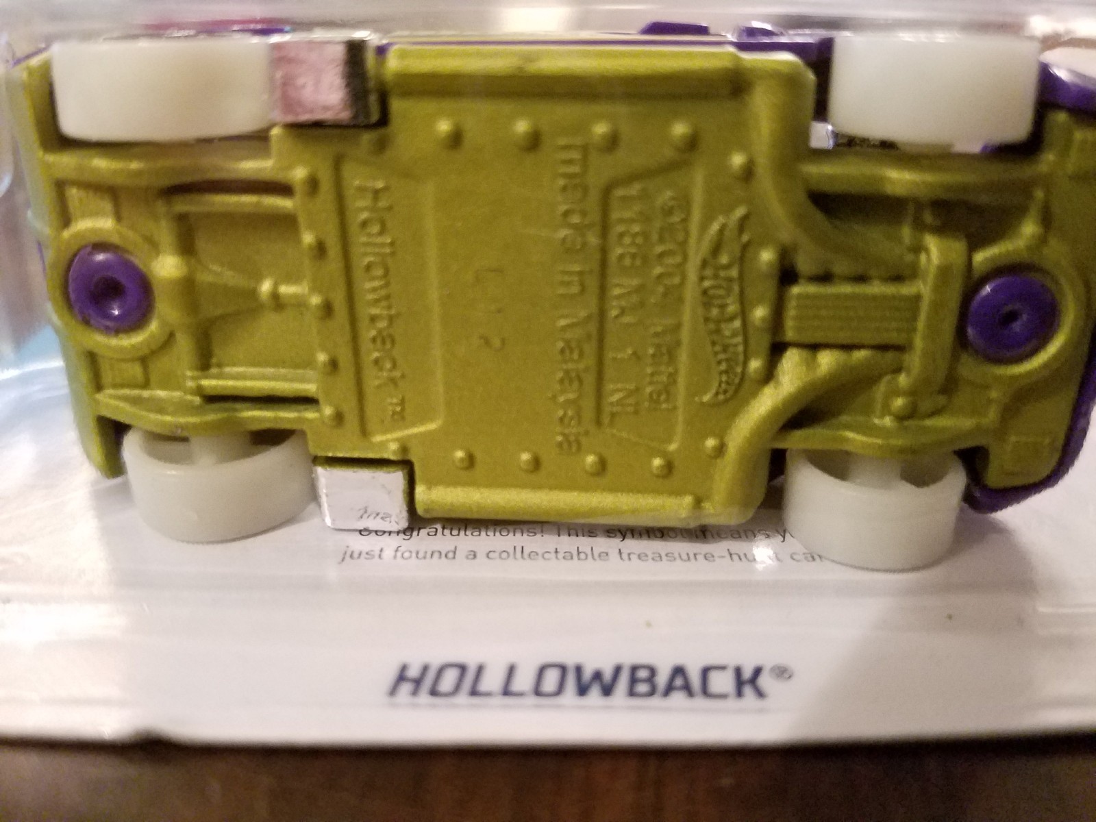 Hot Wheels 2018 Treasure Hunt Hollowback Purple HW Glow Wheels (Lot of ...