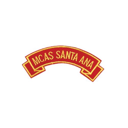 MARINE CORPS MCAS SANTA ANA MILITARY EMBROIDERED USMC RED SHOULDER ...
