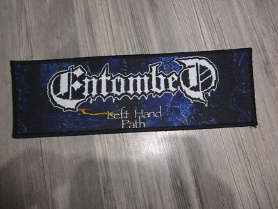 Entombed Back Patch Back Strip Death Metal Demigod | eBay.de