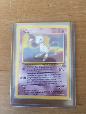 pokemon original 1st edition mew card 1995 151 rare | eBay