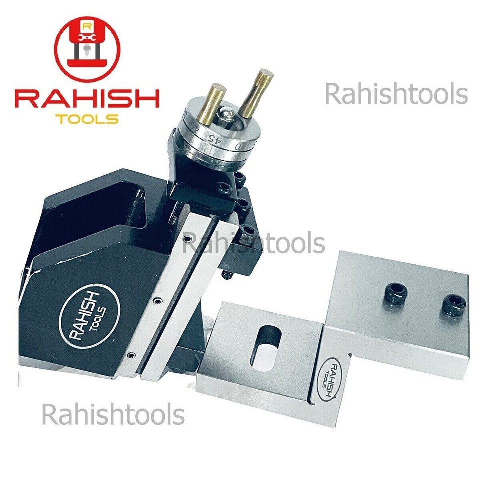 NEW Lathe Milling Vertical Attachments With Grinding Vice Vise Self ...