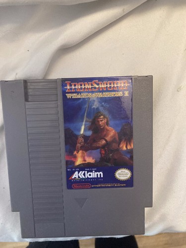 IronSword: Wizards & Warriors II (NES, 1989) Tested Works 21481106012 ...