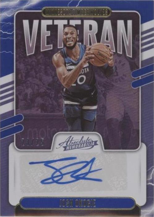2020-21 Panini Absolute Memorabilia - Josh Okogie #VA-JOK for sale | eBay