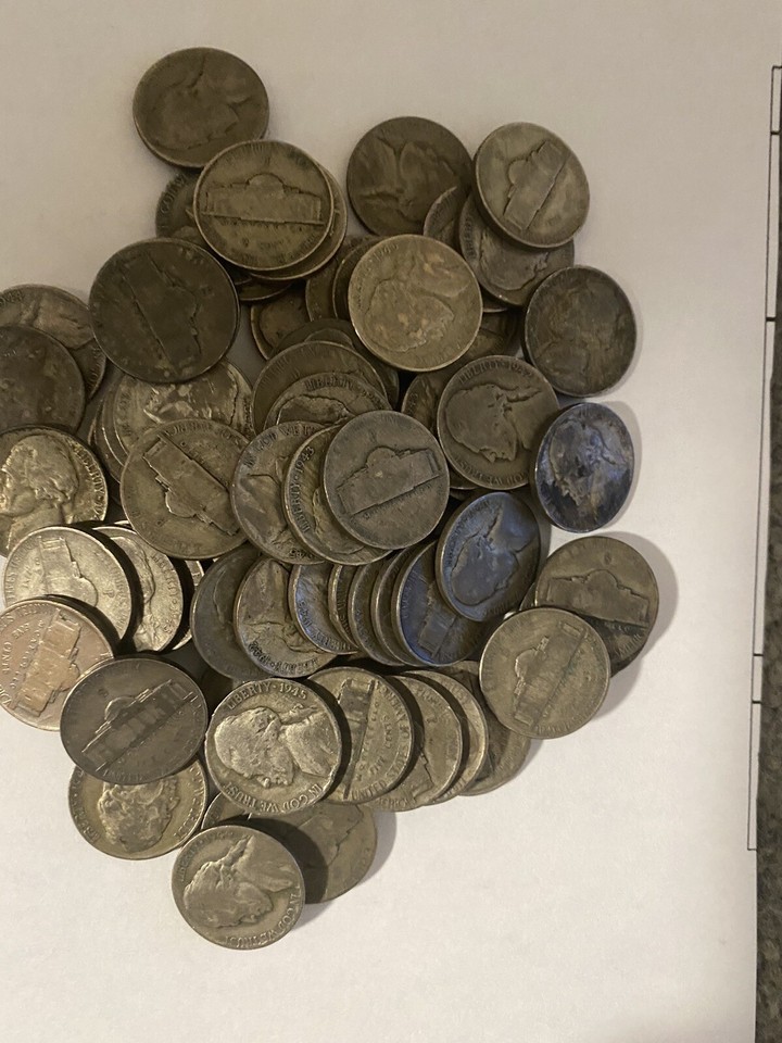 Buy Silver!! 100 U.S. Silver War Nickels Lot 1942-1945 3 | eBay