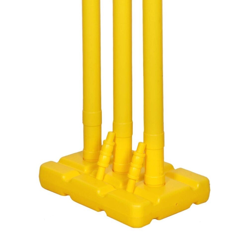 Plastic Cricket Stumps Set 4 Stumps 2 Bails 2 Stand | eBay