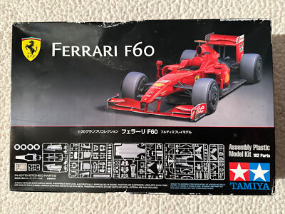 TAMIYA 1/20 Grand Prix Collection Ferrari F60 Plastic Model kit Japan ...