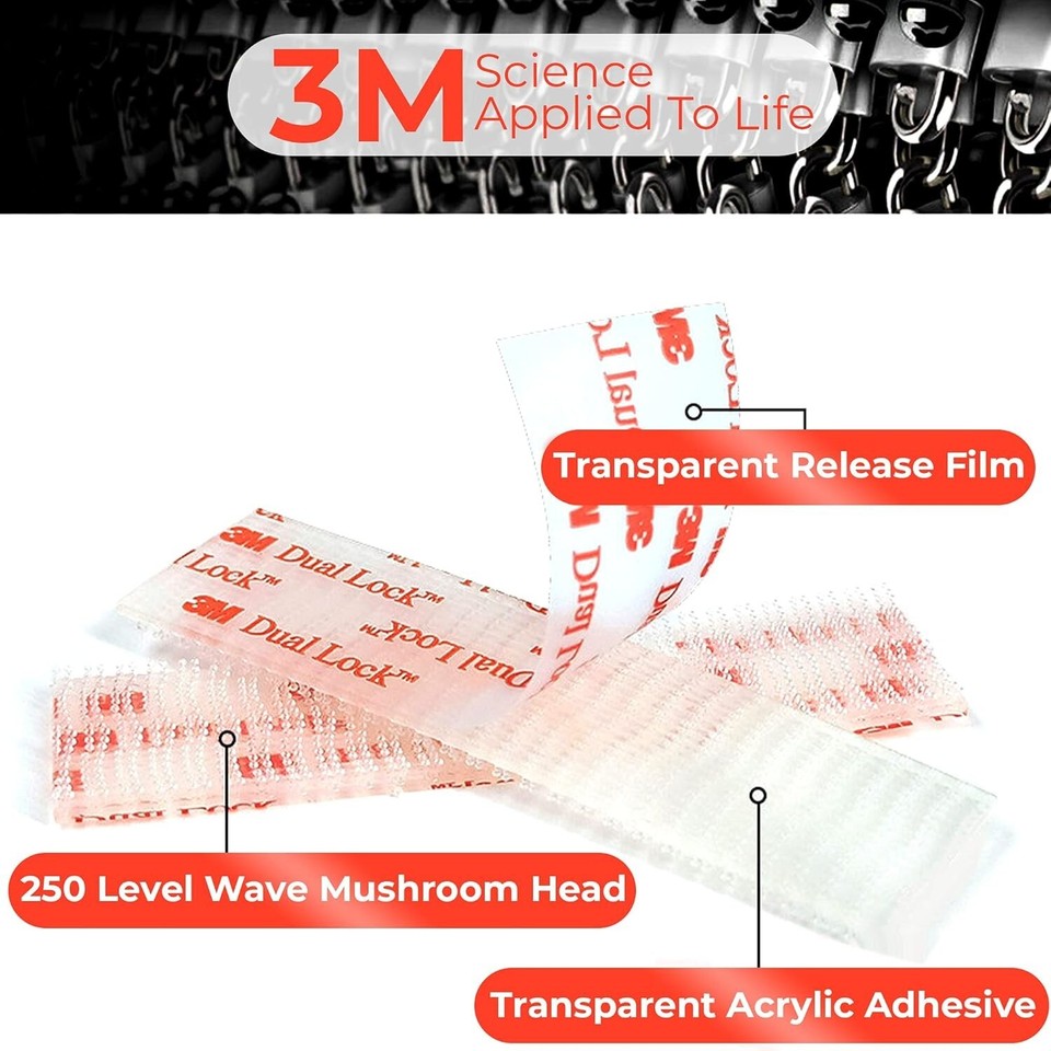 3M Dual Lock Reclosable Fastener 1/2 in x 2FT SJ3560 | eBay