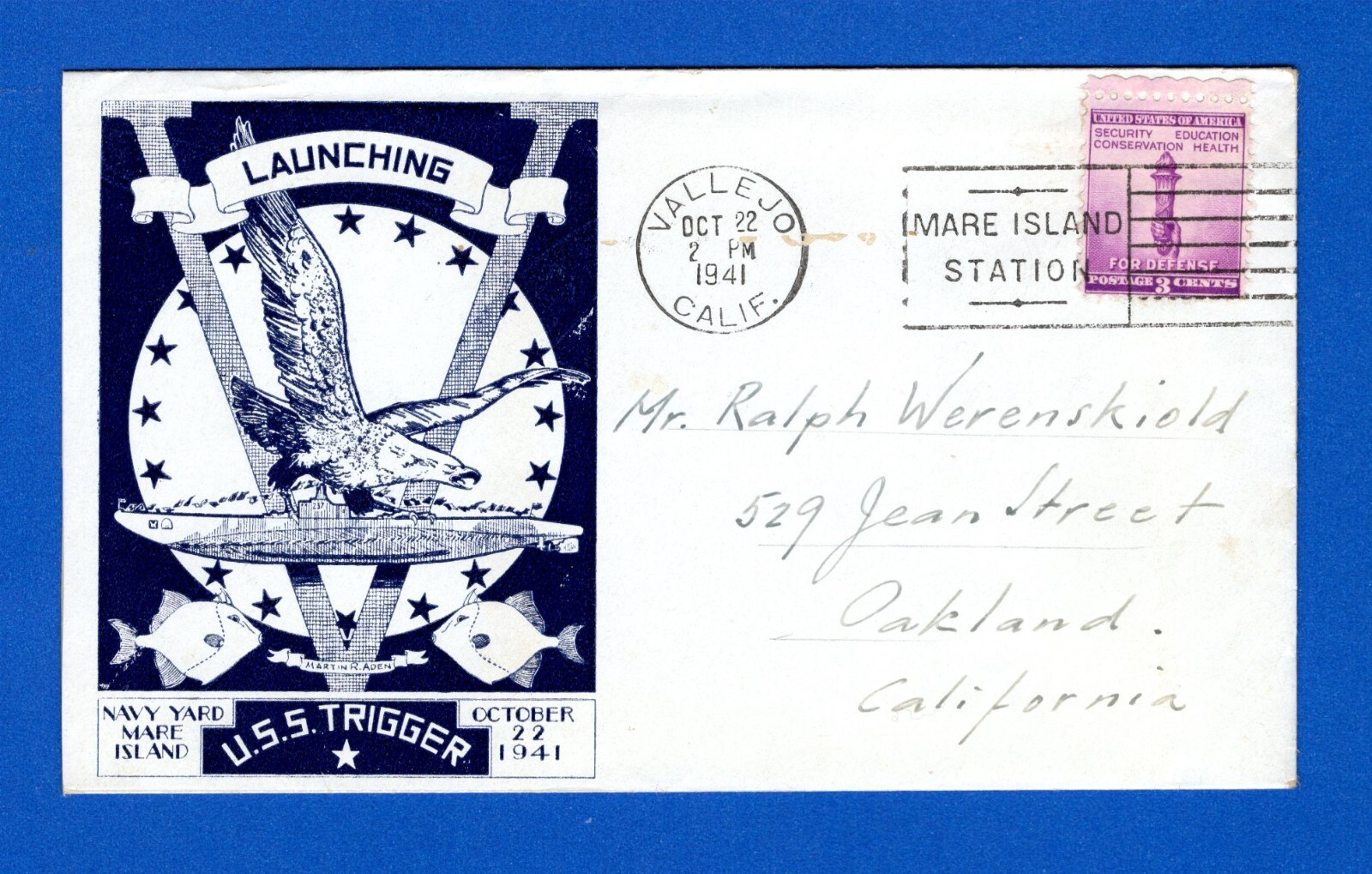 USS Trigger SS-237 Launching October 22, 1941 | eBay