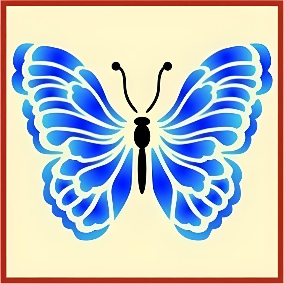 BUTTERFLY STENCIL SET - NEW! - The Artful Stencil | eBay