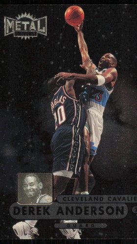 1997 METAL UNIVERSE CHAMPIONSHIP DEREK ANDERSON 40 MINT RC CLEVELAND ...