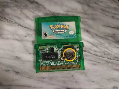 Pokémon: Emerald Version Nintendo Game Boy Advance (new battery) | eBay