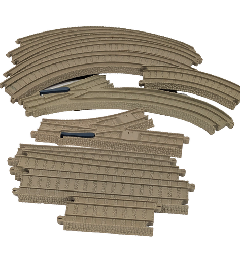 Mattel Thomas The Train Gullane Trackmaster Tan Track Brown Lot Of 12 ...