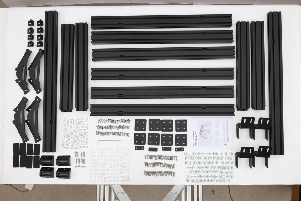 T-Slot Truck Bed Rack For 2005-2023 Toyota Tacoma Rack Roll Bar Cargo ...