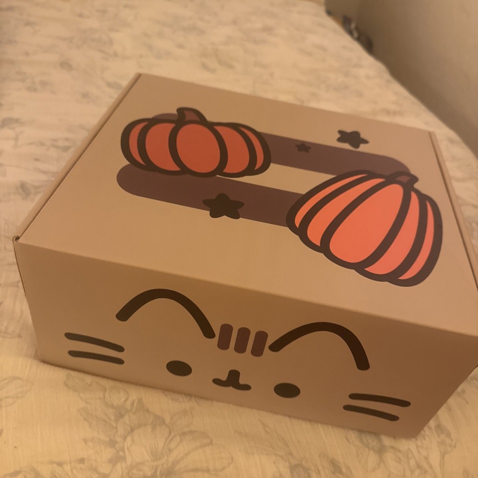 Pusheen Box Fall 2025 Size XS New All Items Halloween Pumpkin Cat ...