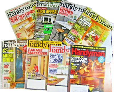 LOT 8 The Family Handyman Magazine DIY Home Improvement Projects ...