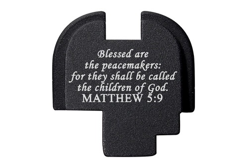 for Springfield Armory XDS Rear Slide Plate 9mm .40 .45 BLK Bible Psalm ...