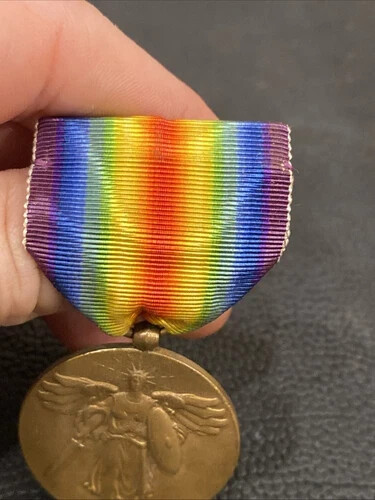 WW1 Allied Campaign US Victory Medal Great War For Civilization WWI ...