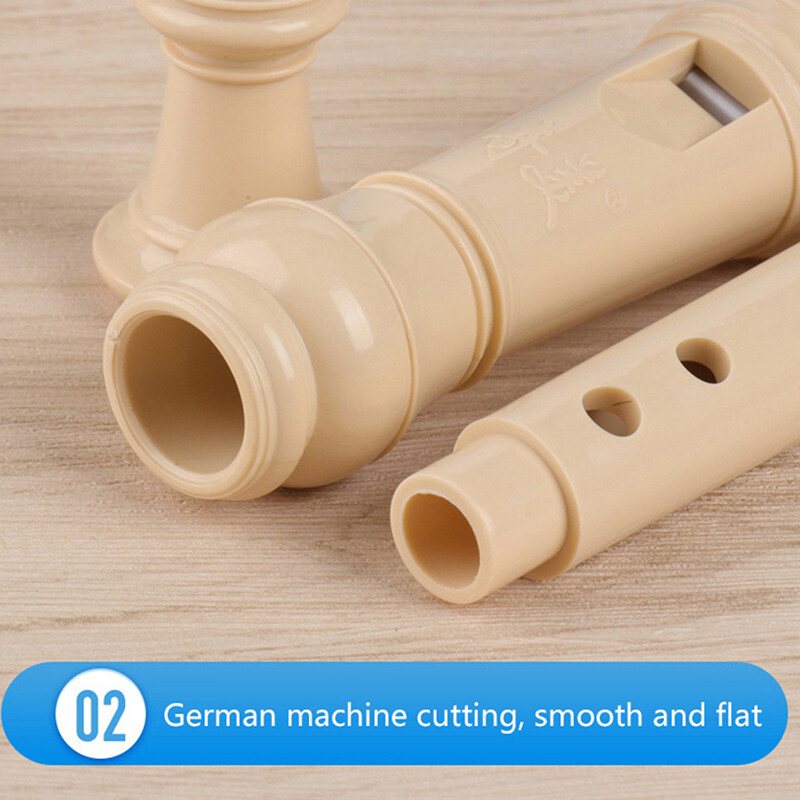 1Pc Professional Treble Flute 6/8-Hole Soprano Recorder ABS Adjustable ...