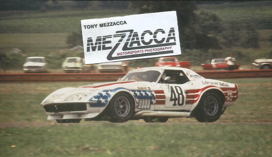 JOHN GREENWOOD BF GOODRICH RACING CORVETTE 1973 IMSA CAMEL GT MID-OHIO ...