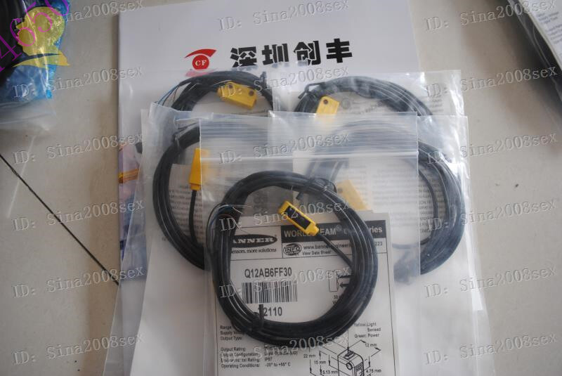 New BANNER Q12AB6FF50Q Miniature Proximity Sensor Free Shipping#n4650 ...