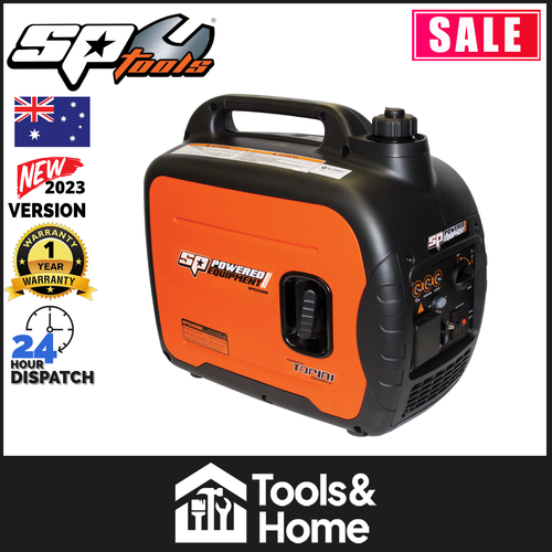 SP Tools 3.2Hp 2KVA Inverter Generator Torini Motor - SPGi2000 | eBay ...